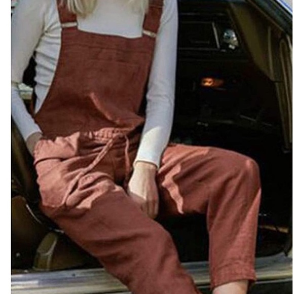 Chic Nation | Jeans | Linen Jumpsuit Overalls | Poshmark